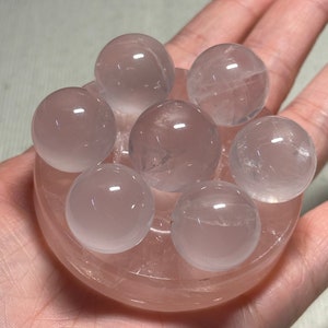 Radiant Love: Rose Quartz Seven-star Array Light Stand Set - Etsy