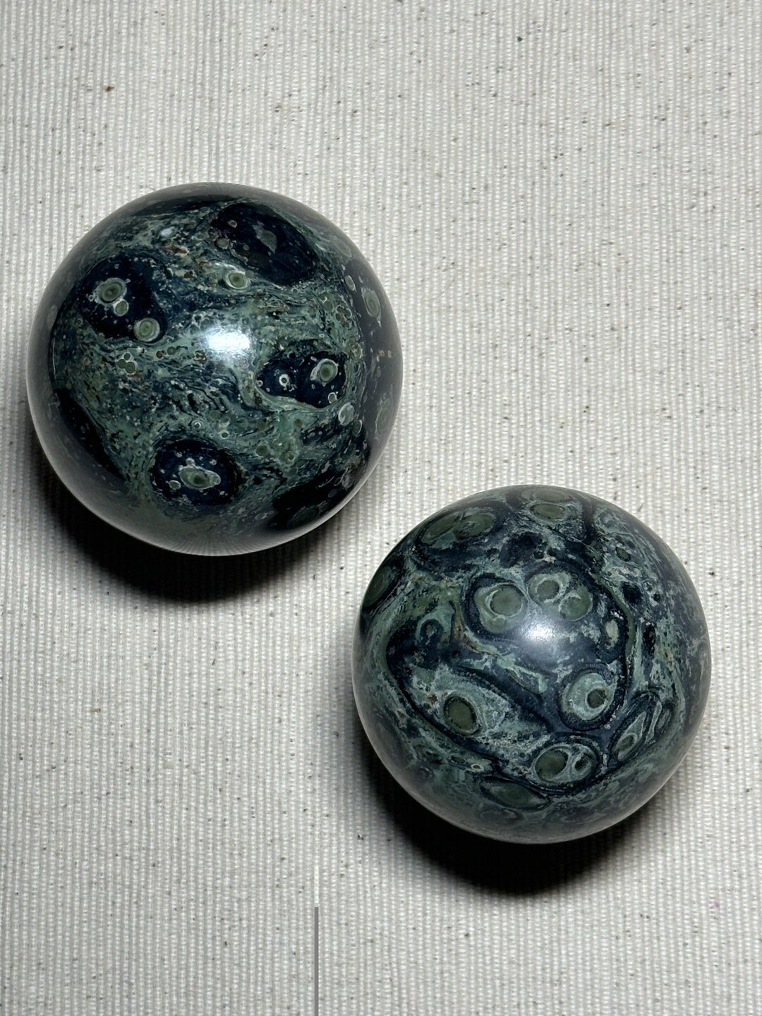 Kambaba Jasper Spheres – Unique Polished Crystal Balls - Etsy