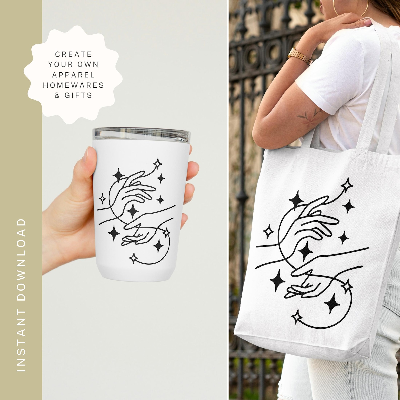 Magic Hands SVG Magical SVG Cut File for Cricut or Silhouette Magic ...