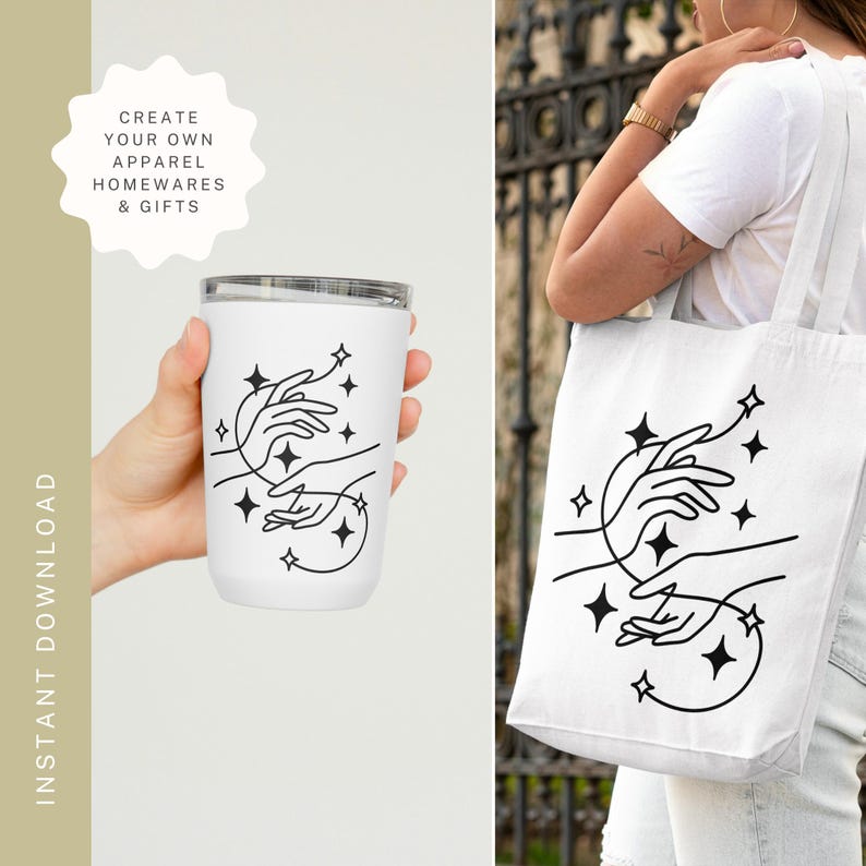 Magic Hands SVG Magical SVG Cut File for Cricut or Silhouette Magic ...
