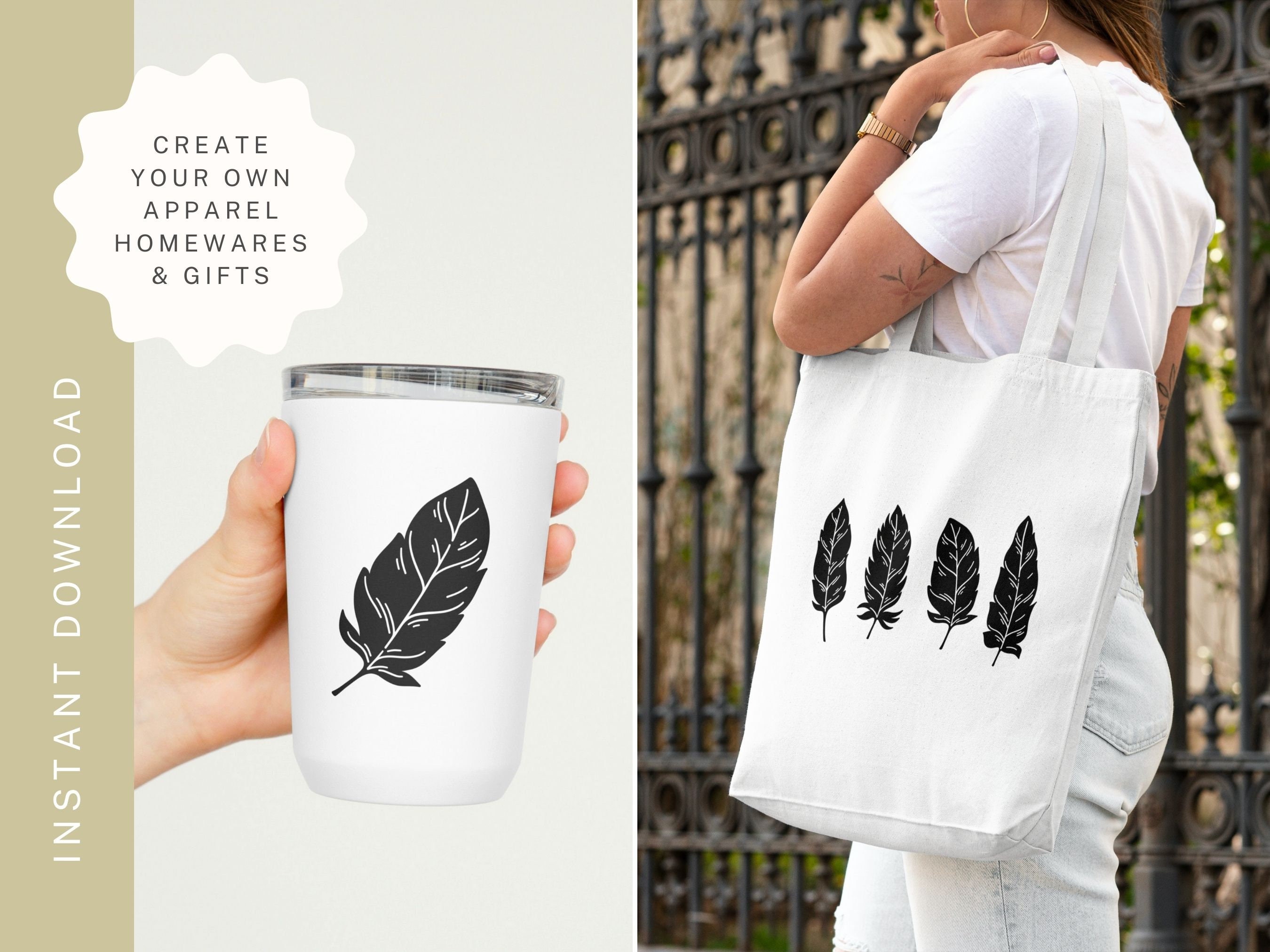 Feather SVG Cut File | Cricut, Silhouette (digital Download) - Etsy