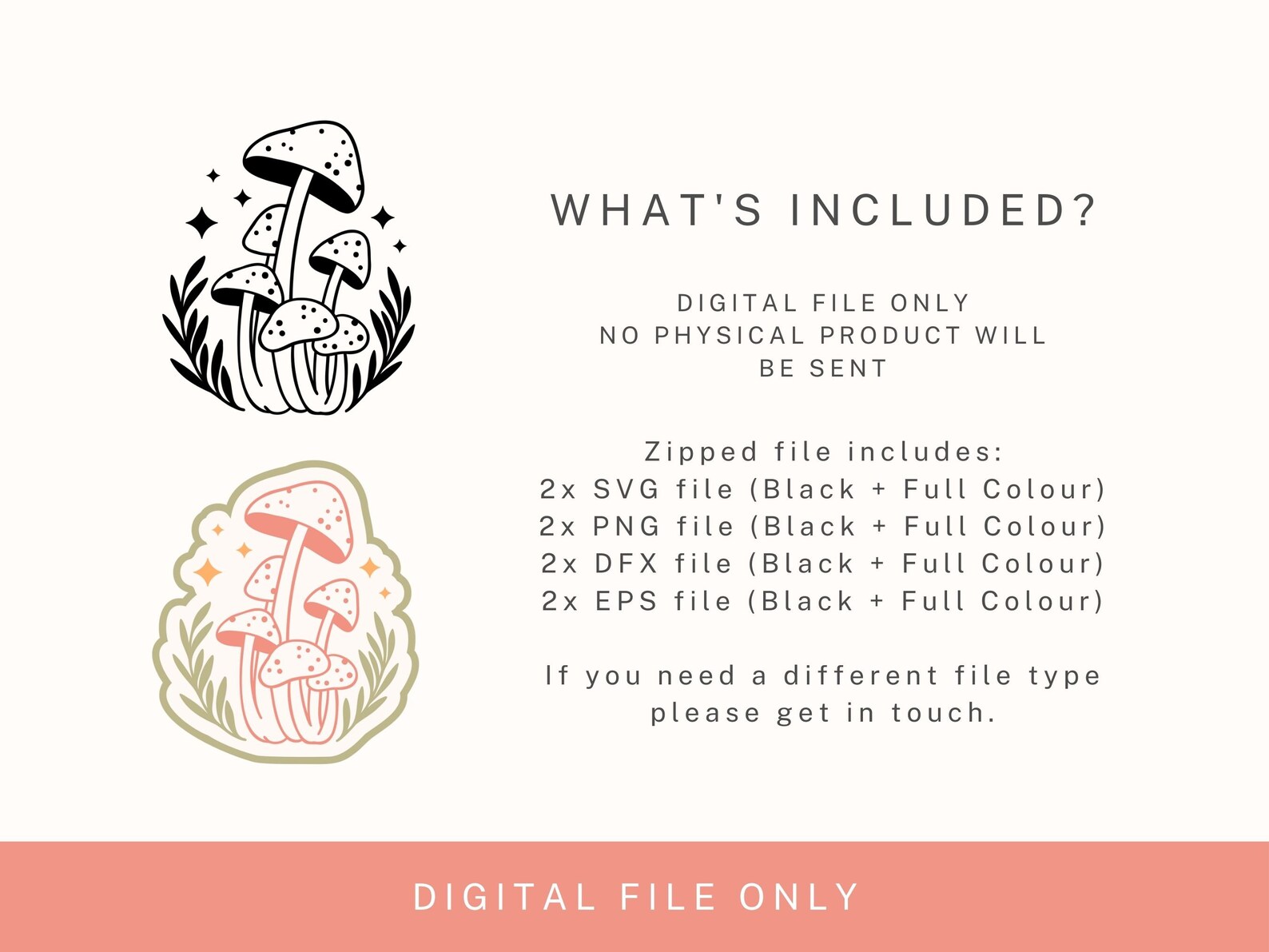 Magic Toadstools SVG Mushroom SVG Cut File for Cricut or Silhouette ...