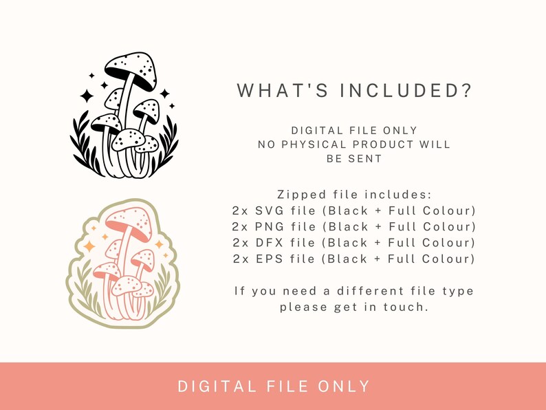 Magic Toadstools SVG Mushroom SVG Cut File for Cricut or Silhouette ...