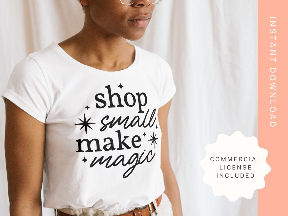 Shop Small SVG Quote SVG Cut File for Cricut or Silhouette Shop Small ...