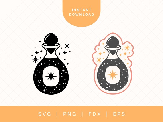 Magic Potion SVG Magical SVG Cut File for Cricut or - Etsy