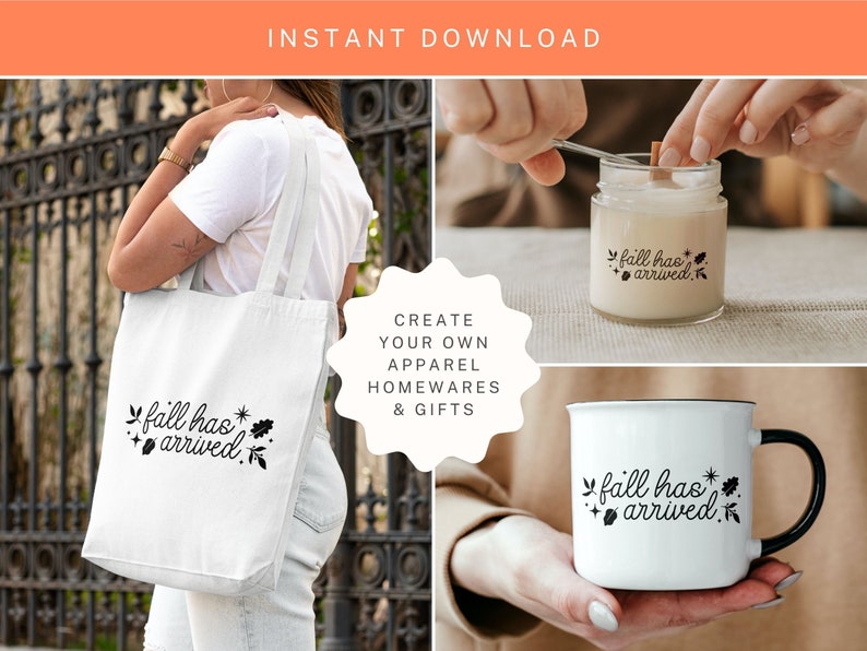 Fall Has Arrived SVG | Autumn SVG Cut File for Cricut or Silhouette ...