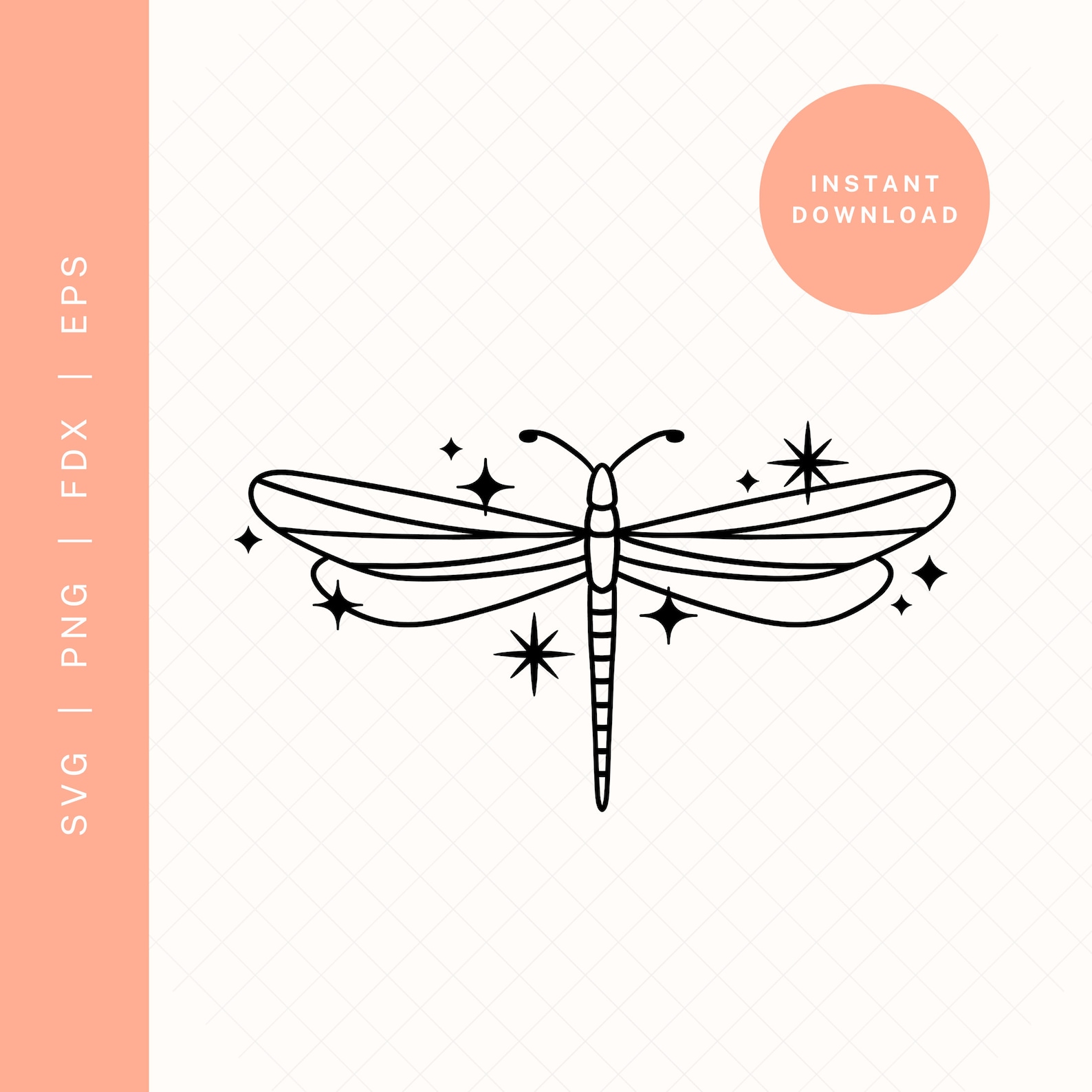Dragonfly SVG | Magic Dragonfly SVG Cut File for Cricut or Silhouette ...