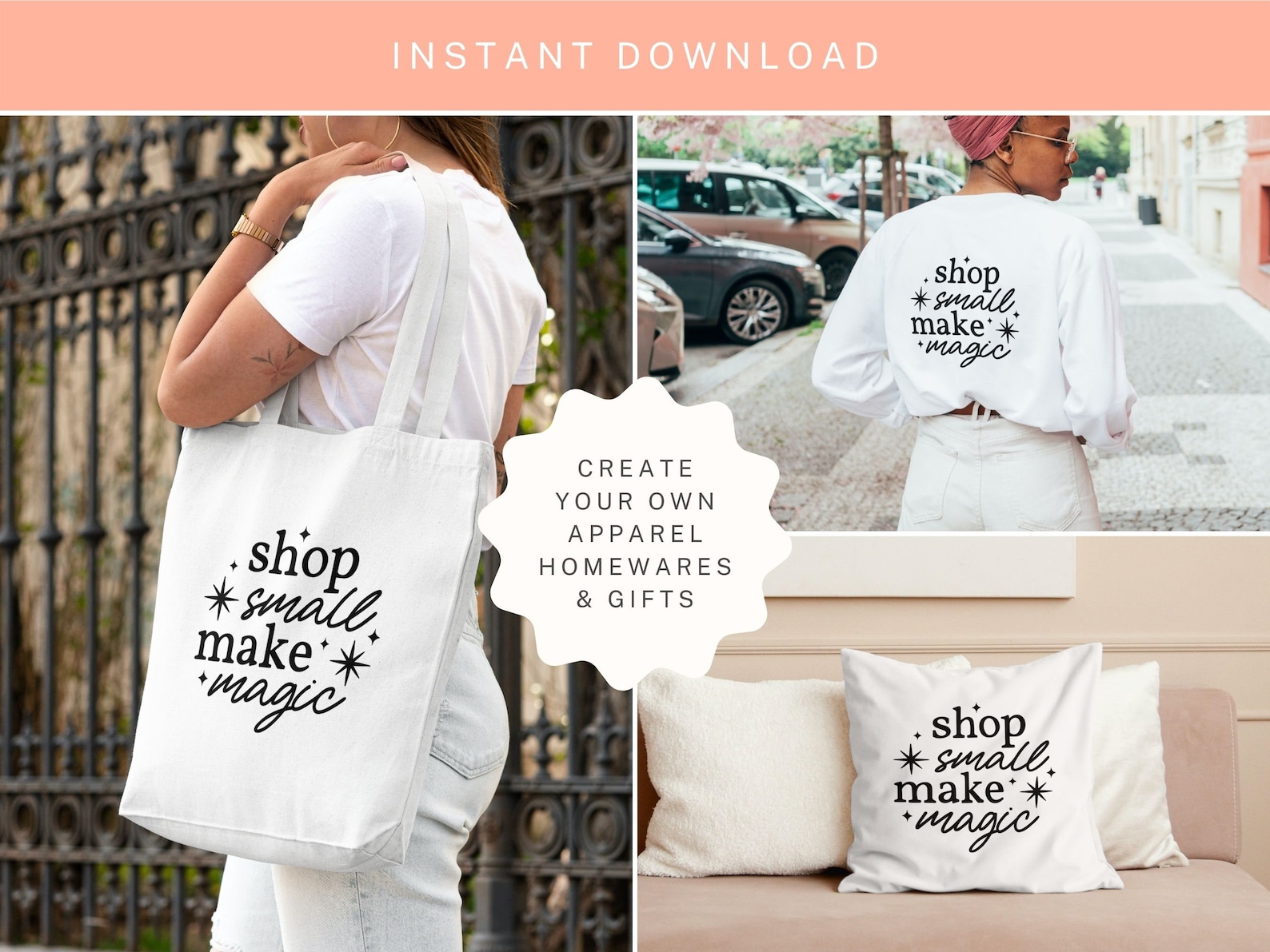 Shop Small SVG | Quote SVG Cut File for Cricut or Silhouette | Shop ...