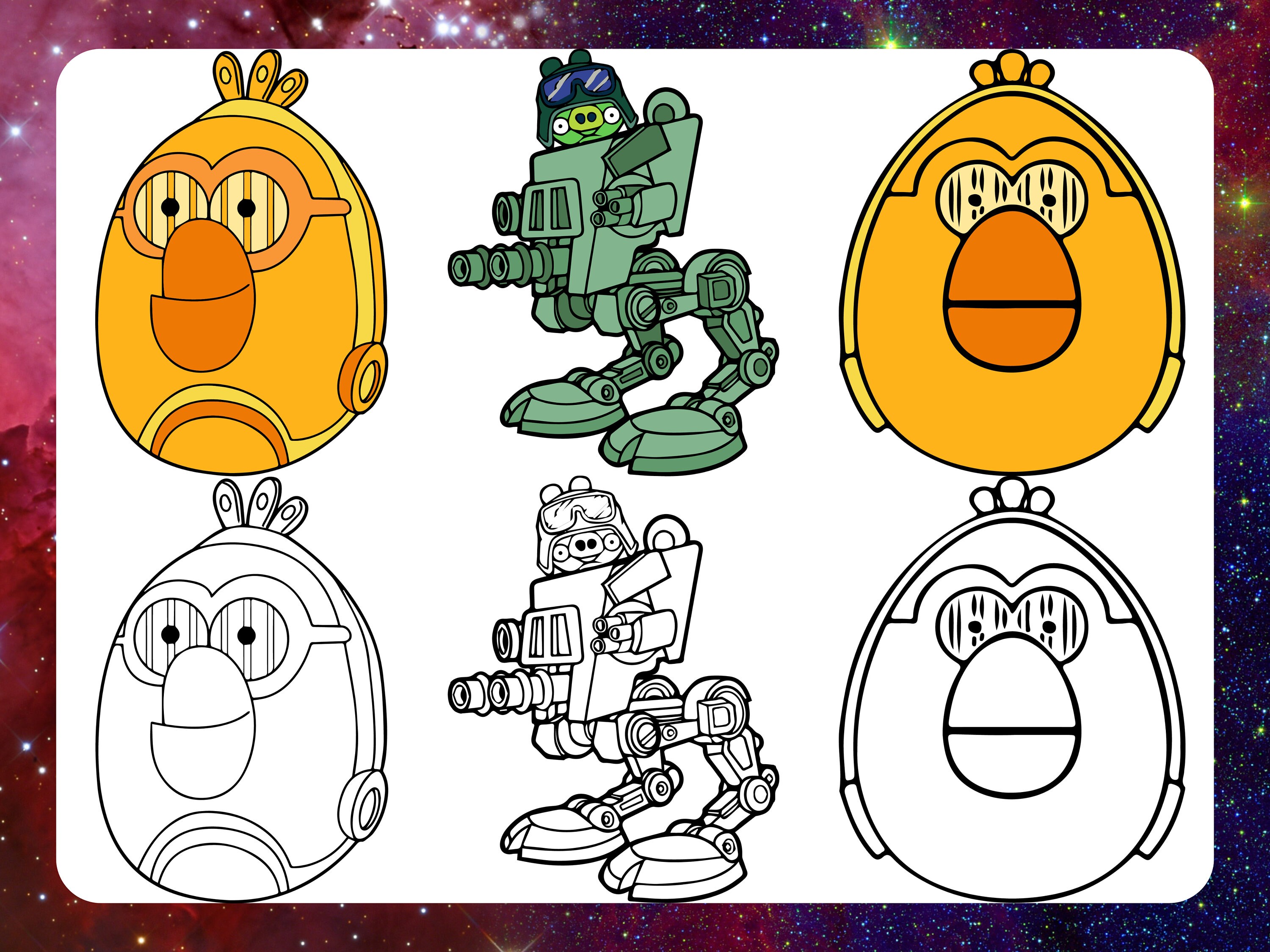 Bundle 120 Robots Svg Png Game Silhouette Layered Cut - Etsy