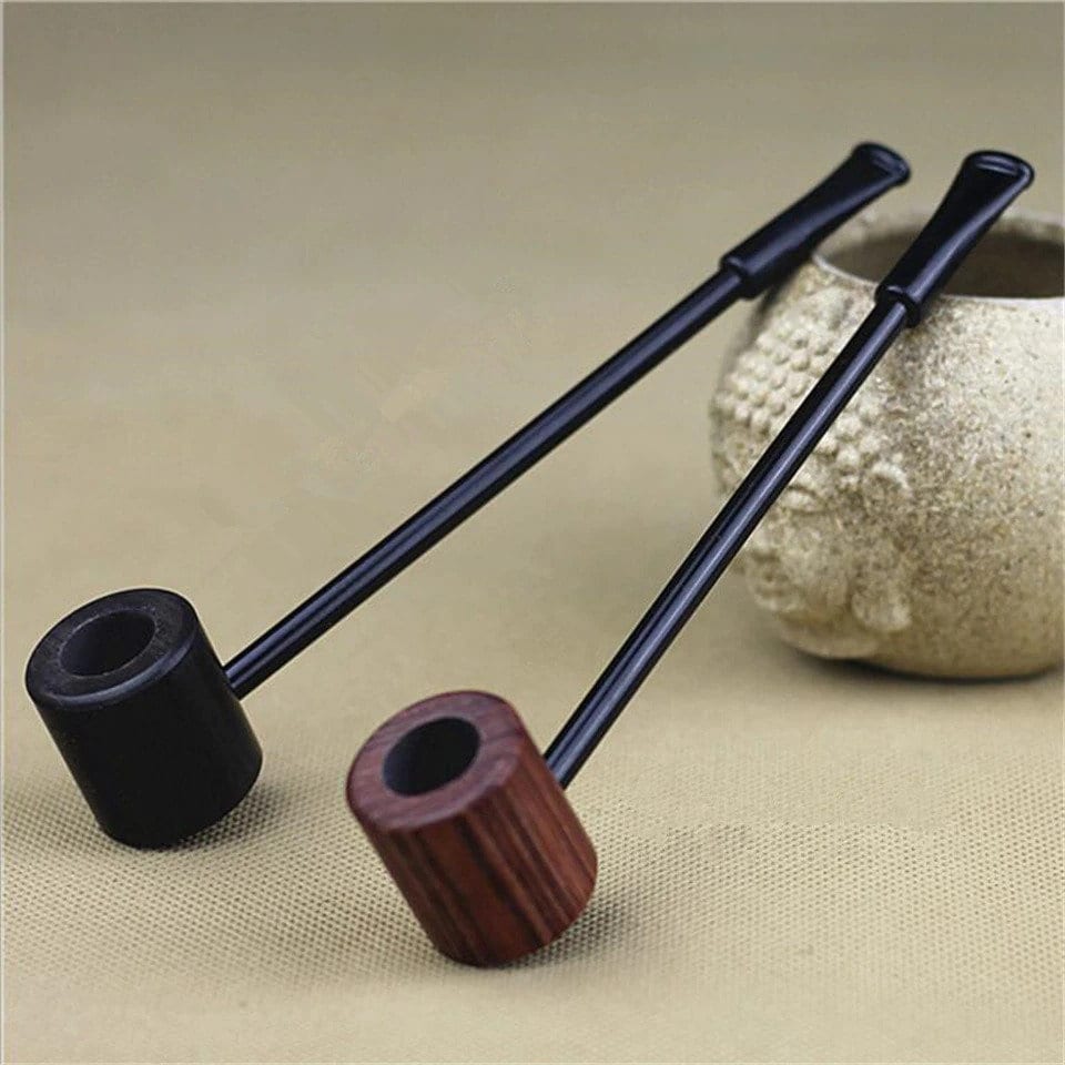 Wooden Smoking Tobacco Pipe Long Stem - Etsy