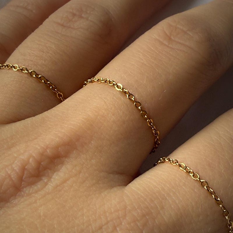 Chain Ring - Etsy