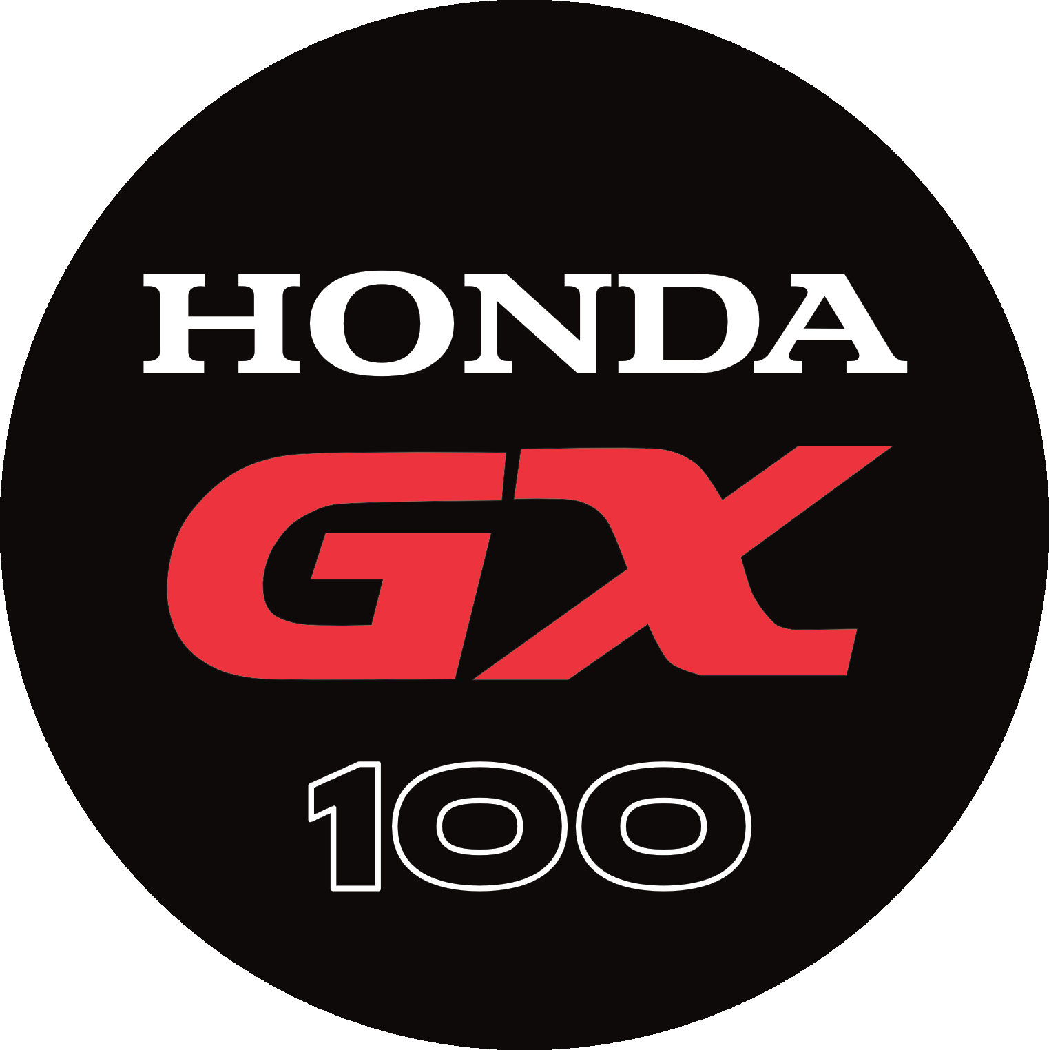Honda GX Engine Stickers for GX100,GX120,GX160,GX200,GX240,GX270,GX340 ...