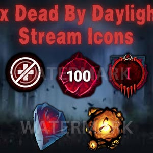 5x Dead by Daylight PNG Icons - Etsy