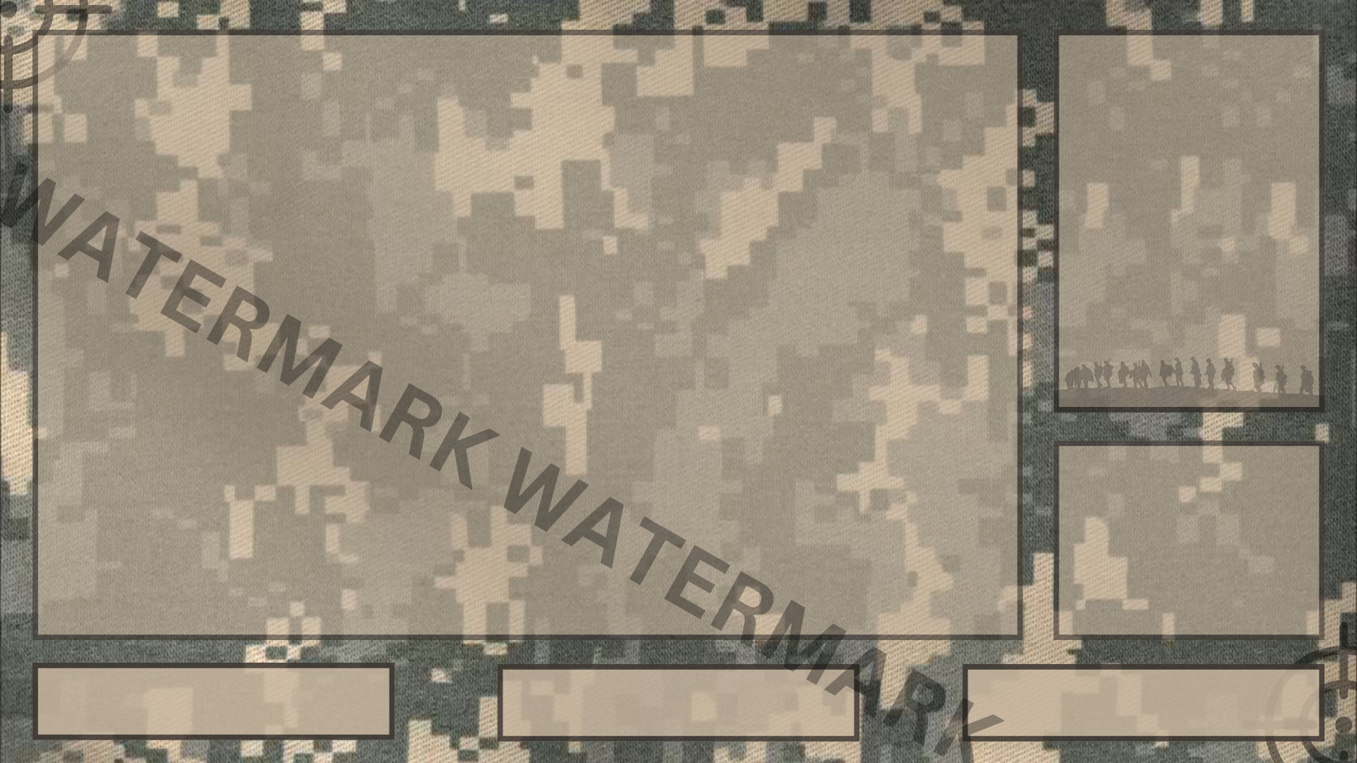 X4 Animated Overlays Camo / Army Theme - Etsy