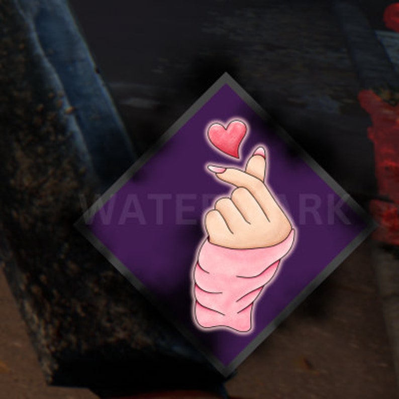 DBD Perk Cover - Love Hand - Etsy