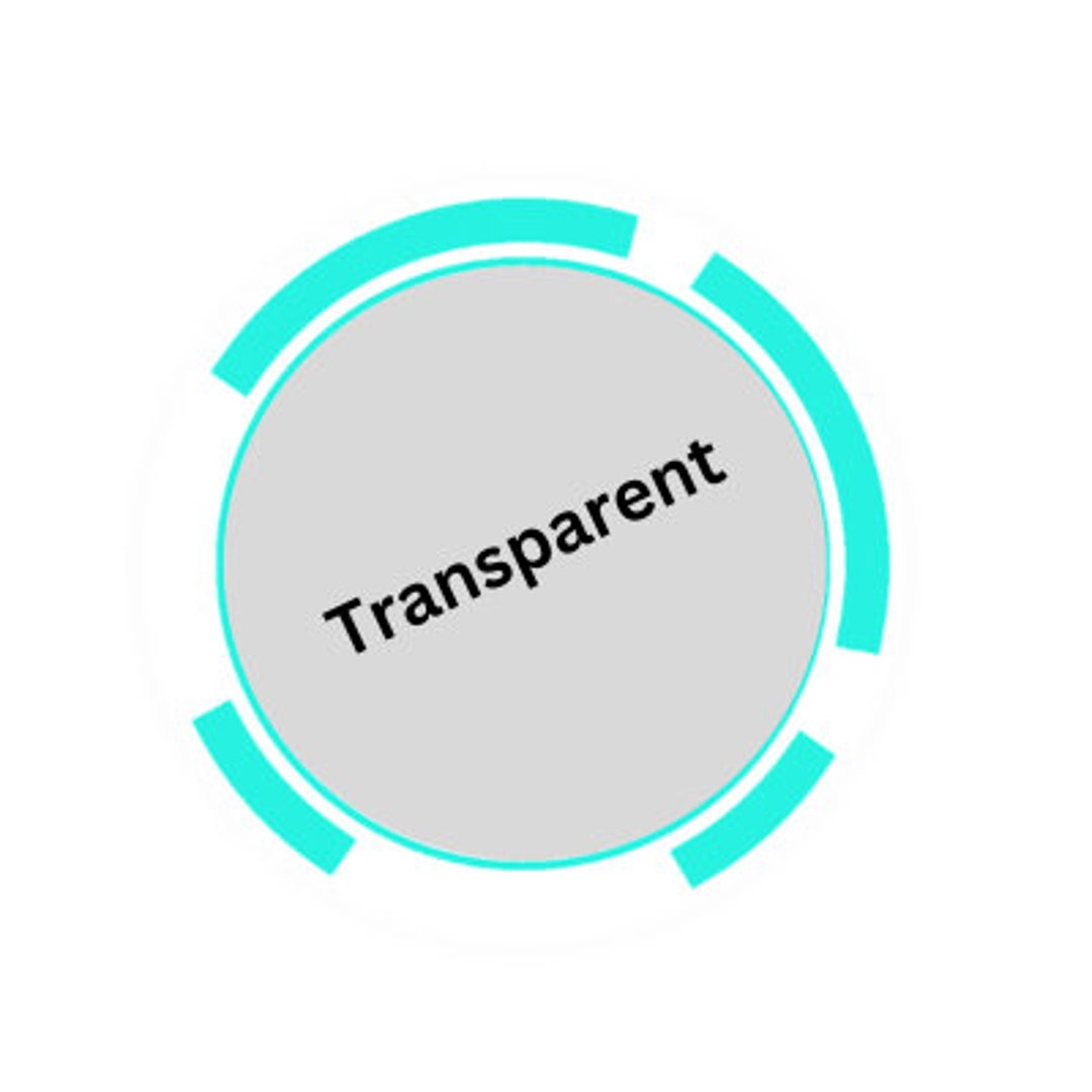 Circle Animated Webcam Frame Blue - Etsy