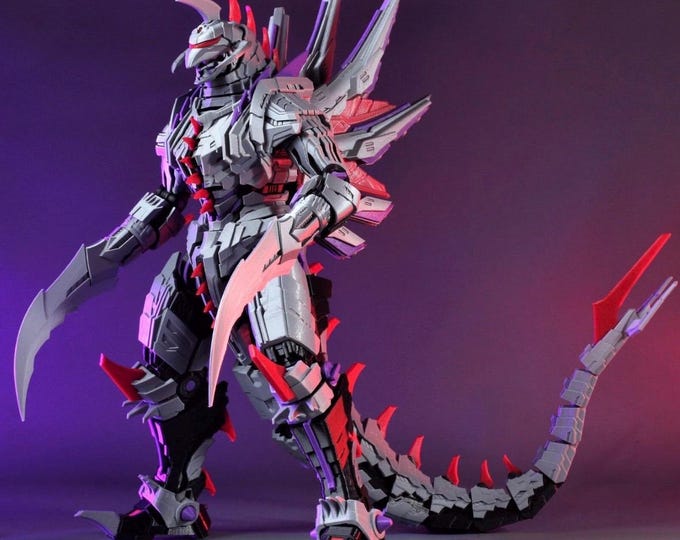 Mecha Gigan stealthblade 3D Printed Kaiju From Godzilla - Etsy
