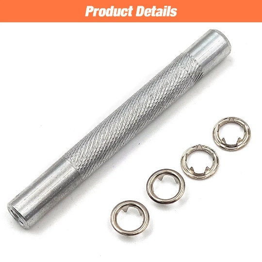 50pcs 9.5mm Metal Prong Snap Button Hollow Press Prong - Etsy