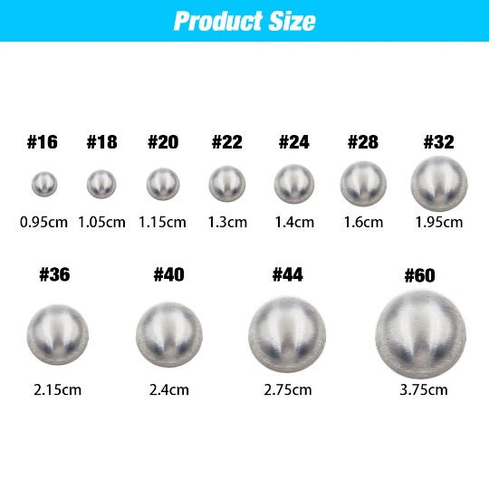 100sets 16-60 Covered Button Fabric Buttons Round Mushroom Shape Fabric ...