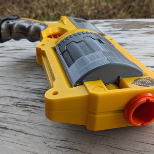 LOKI Nerf MAYFLY W/nightingale Wheels Talon Mag-fed Nerf Maverick Foam Dart Blaster - Etsy