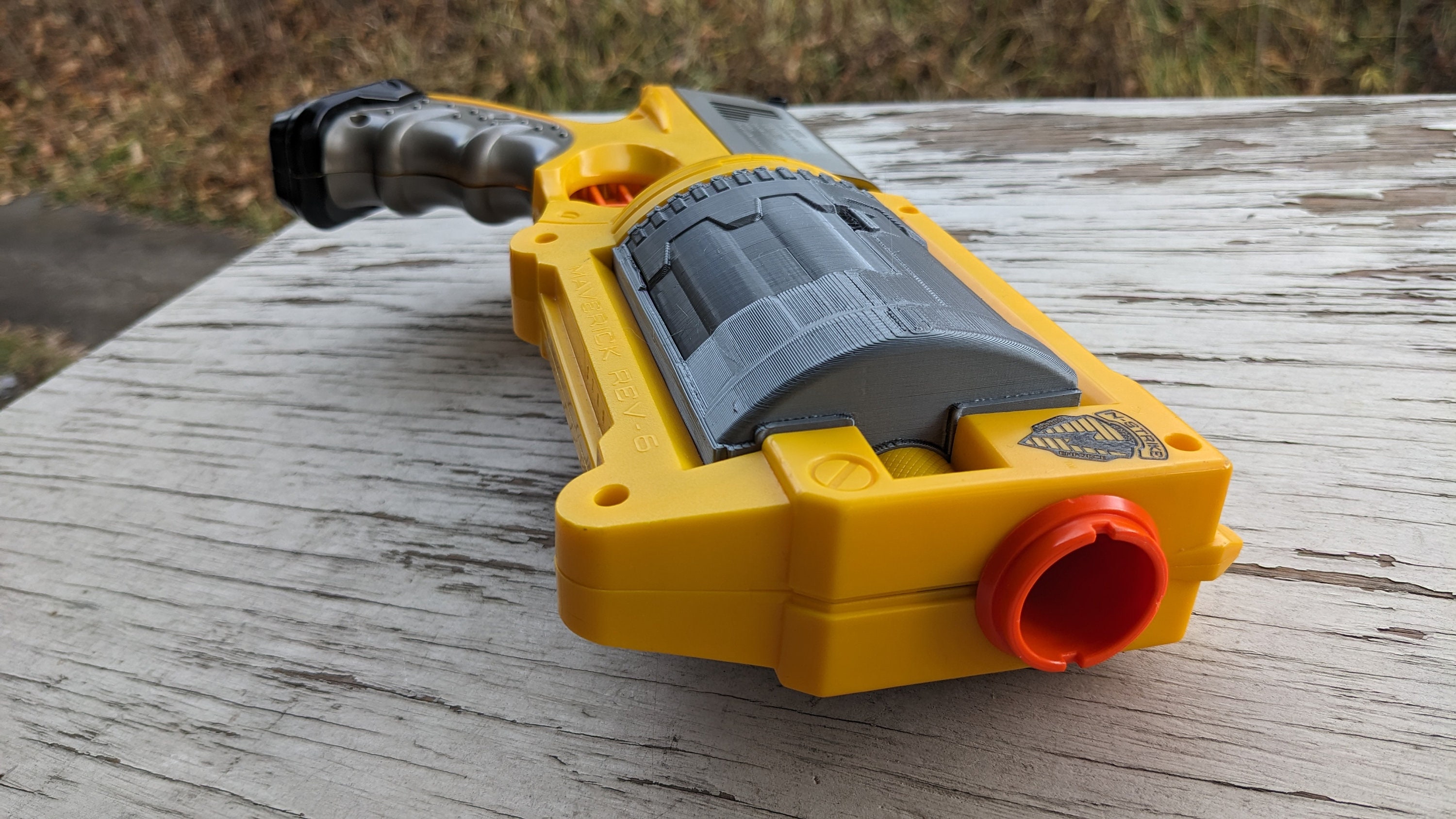 LOKI Nerf MAYFLY W/nightingale Wheels Talon Mag-fed Nerf - Etsy Canada