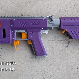Larger Nerf Gryphon Foam Dart Toy Blaster 115-165 FPS Prebuilt ...