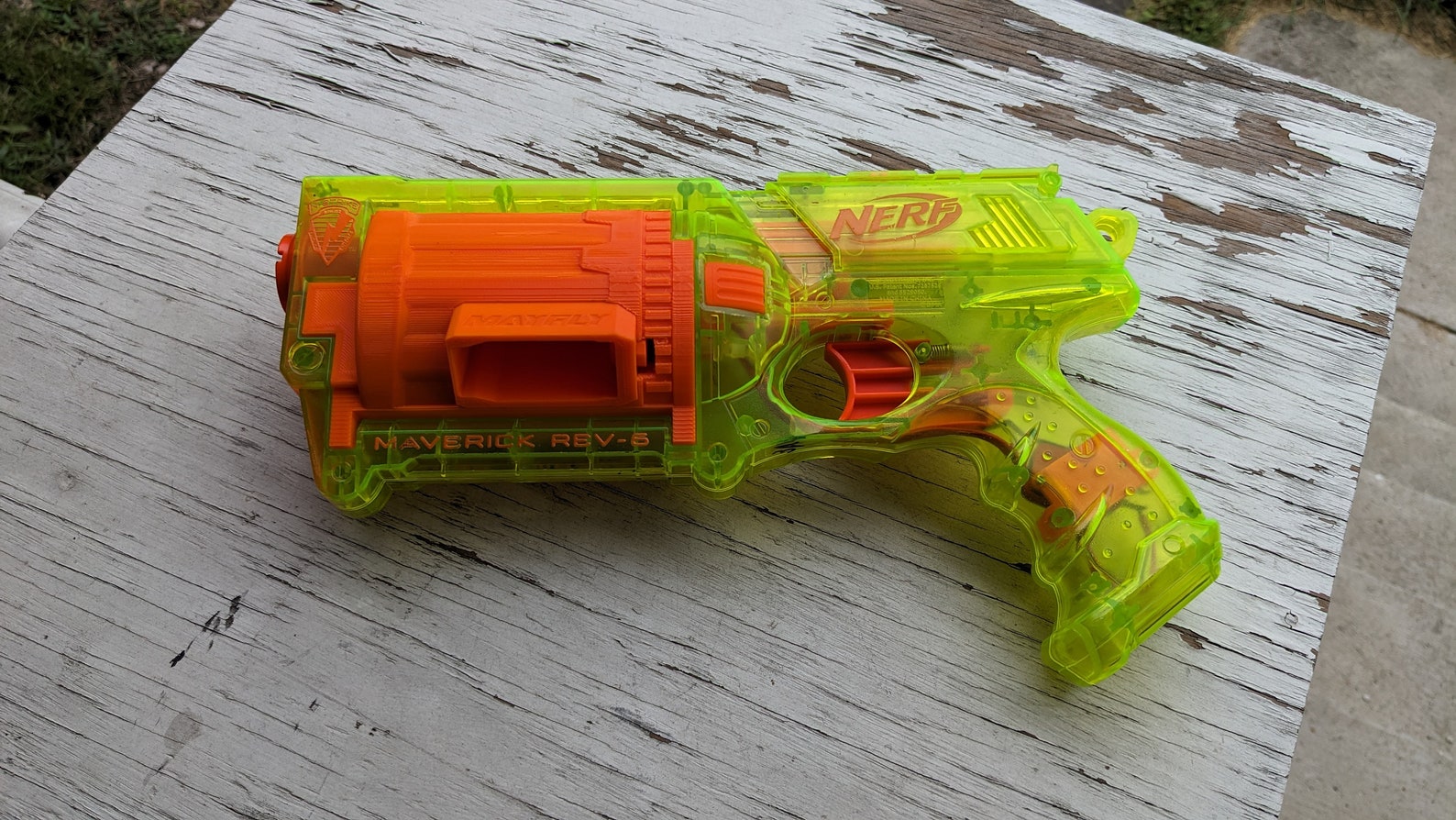 LOKI Nerf MAYFLY W/nightingale Wheels Talon Mag-fed Nerf - Etsy