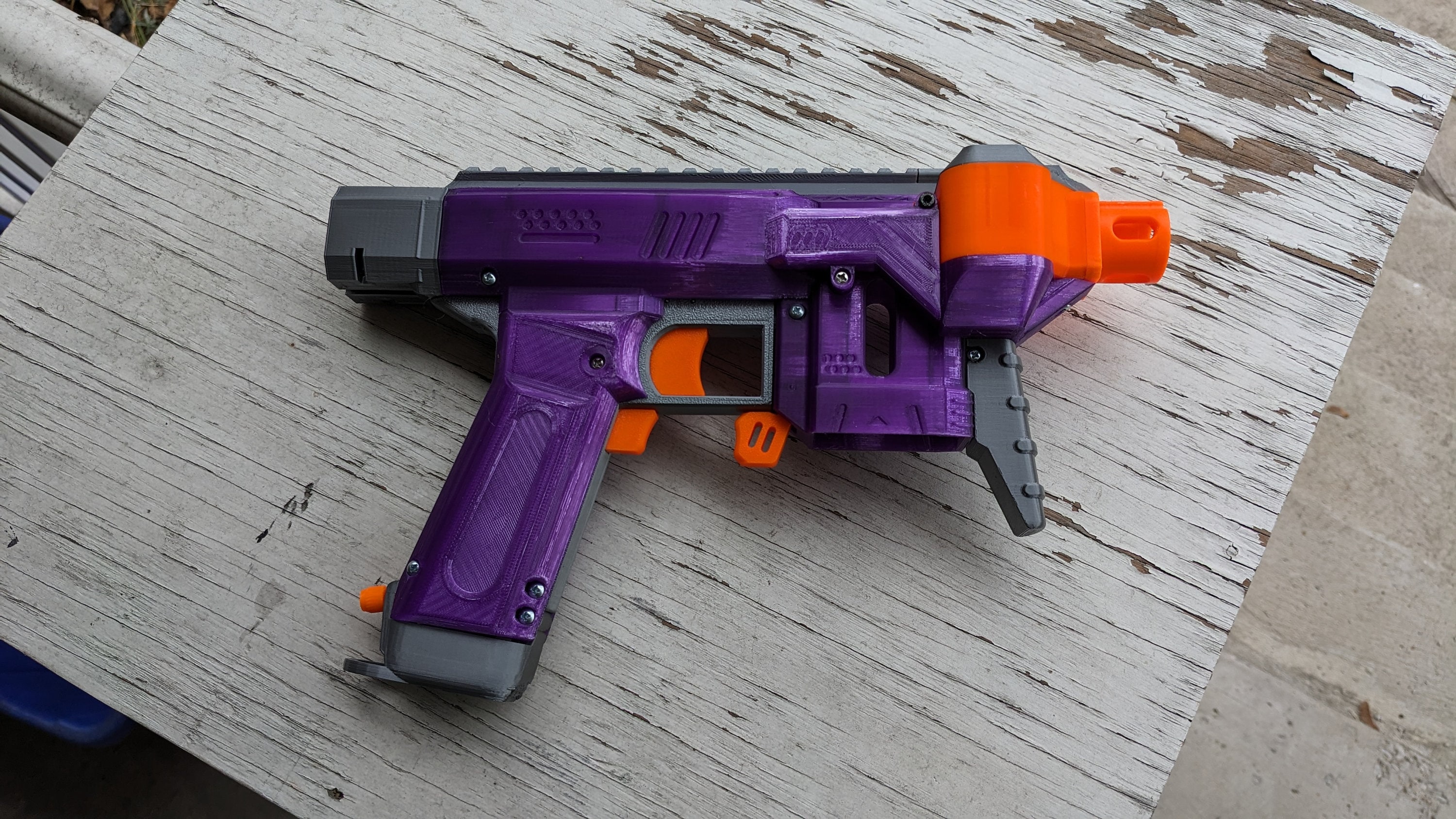 150FPS FULL AUTO Compact/mini Nerf Gryphon by Flygonial - Etsy