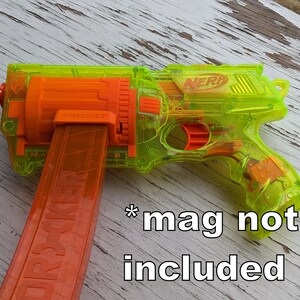 LOKI Nerf MAYFLY W/nightingale Wheels Talon Mag-fed Nerf Maverick Foam Dart Blaster Sonic - Etsy