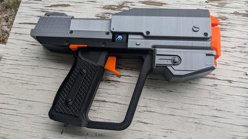 Halo M6 Magnum Full Auto Toy Foam Dart Blaster M6G - Etsy