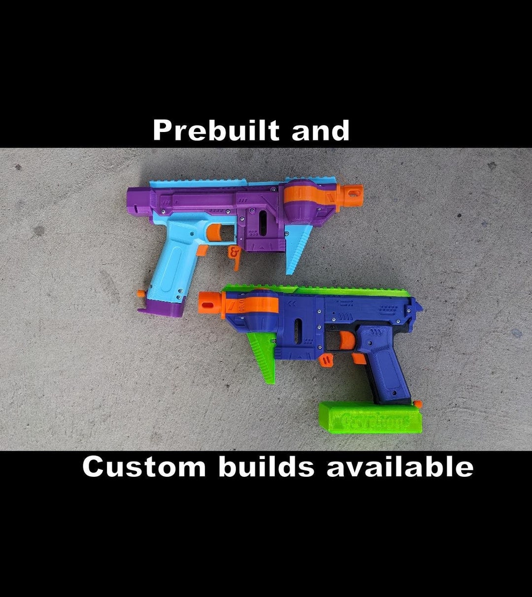 200*FPS Nerf Gryphon Full or Semi Auto Toy Foam Dart Blaster - Etsy