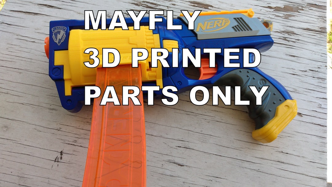3D Printed PARTS ONLY for Nerf Mayfly - Maverick Mag-fed Flywheel Conversion - Etsy