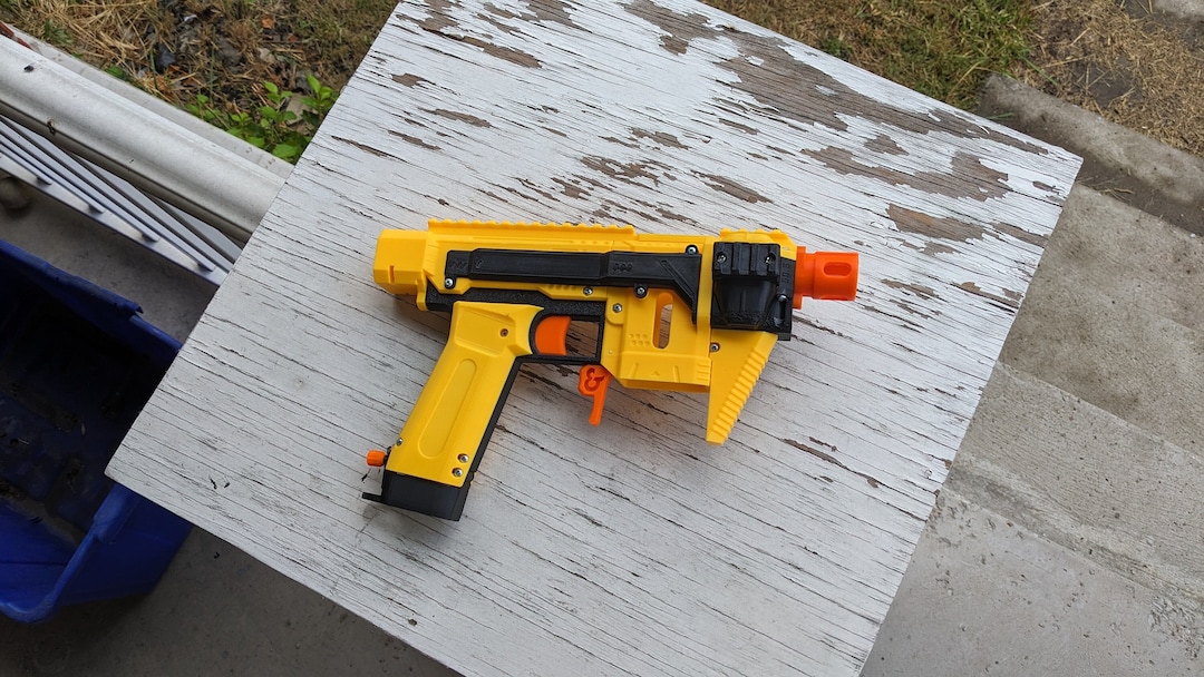 TOP-LOAD Compact Nerf Gryphon Foam Dart Blaster - Etsy