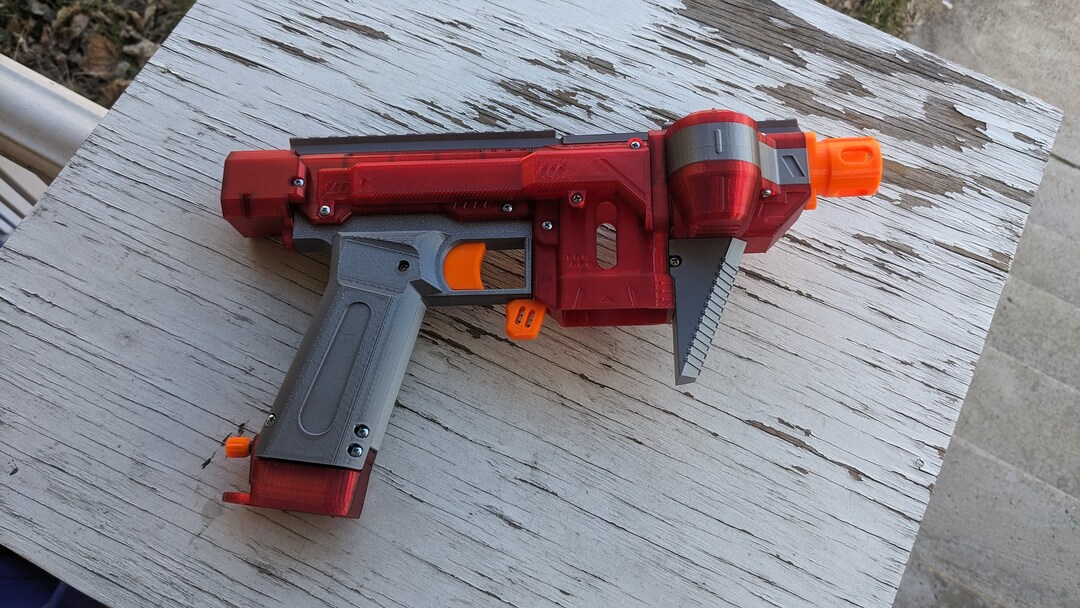 TOP-LOAD Compact Nerf Gryphon Foam Dart Blaster - Etsy