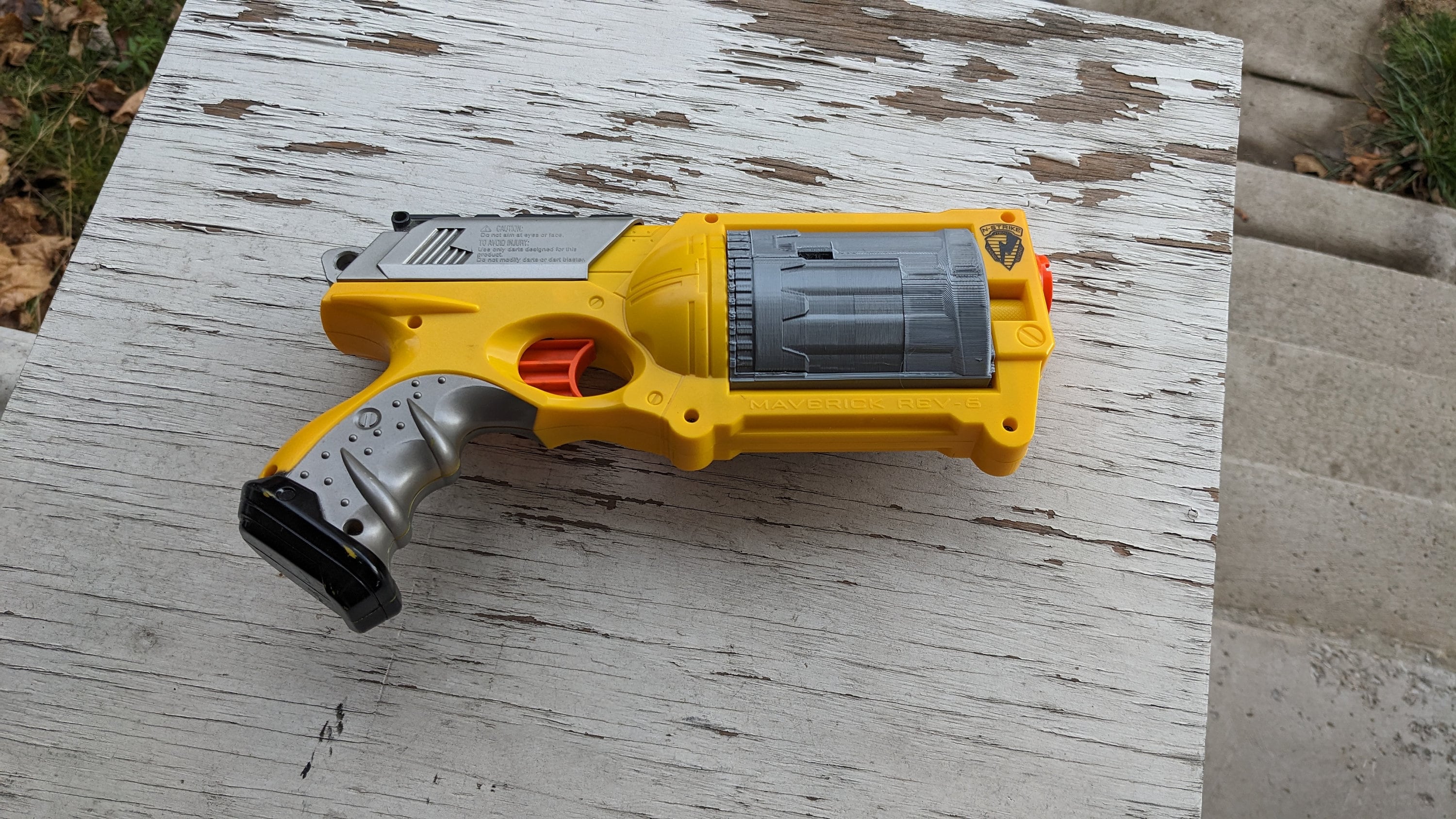 LOKI Nerf MAYFLY W/nightingale Wheels Talon Mag-fed Nerf Maverick Foam ...