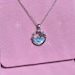 Blue Ocean Mermaid Tale Necklace: Stainless Steel Pendant - Etsy