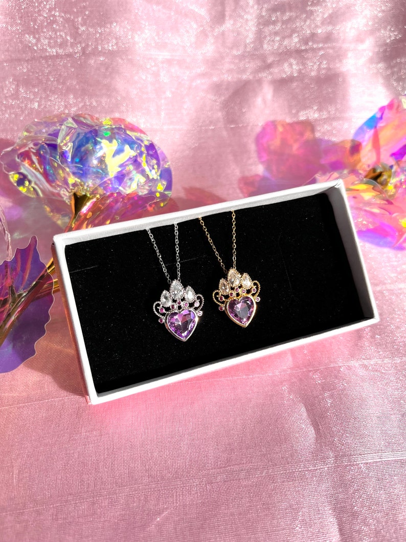 Tangled Rapunzel Crown Necklace Gold Plated Brass Necklace, Rapunzel ...