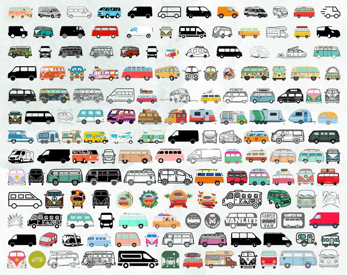 Cars SVG Bundle, Pick up Truck Svg File for Cricut, Design Elements ...