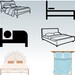 Bed Svg Bedroom Bed Svg Bed Cricut Svg Bed Clipart Svg Bed Vector Svg ...