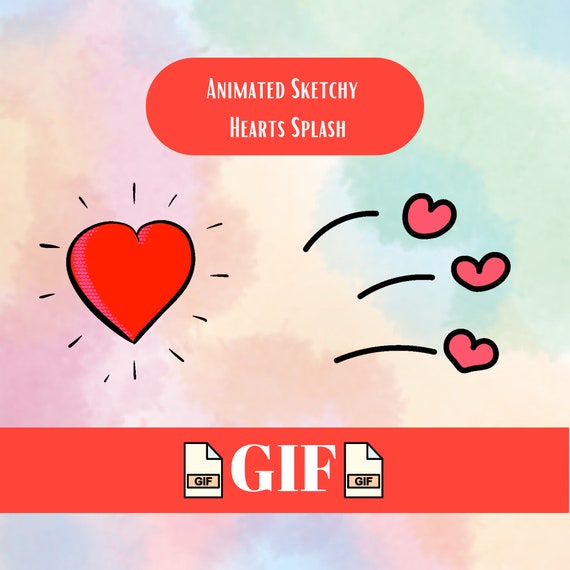 Animated Valentines Day Hearts