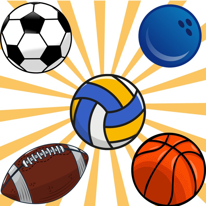 Ball Bundle Svg,sport Balls,10 Balls,sport Svg,sport Balls Bundle Svg ...