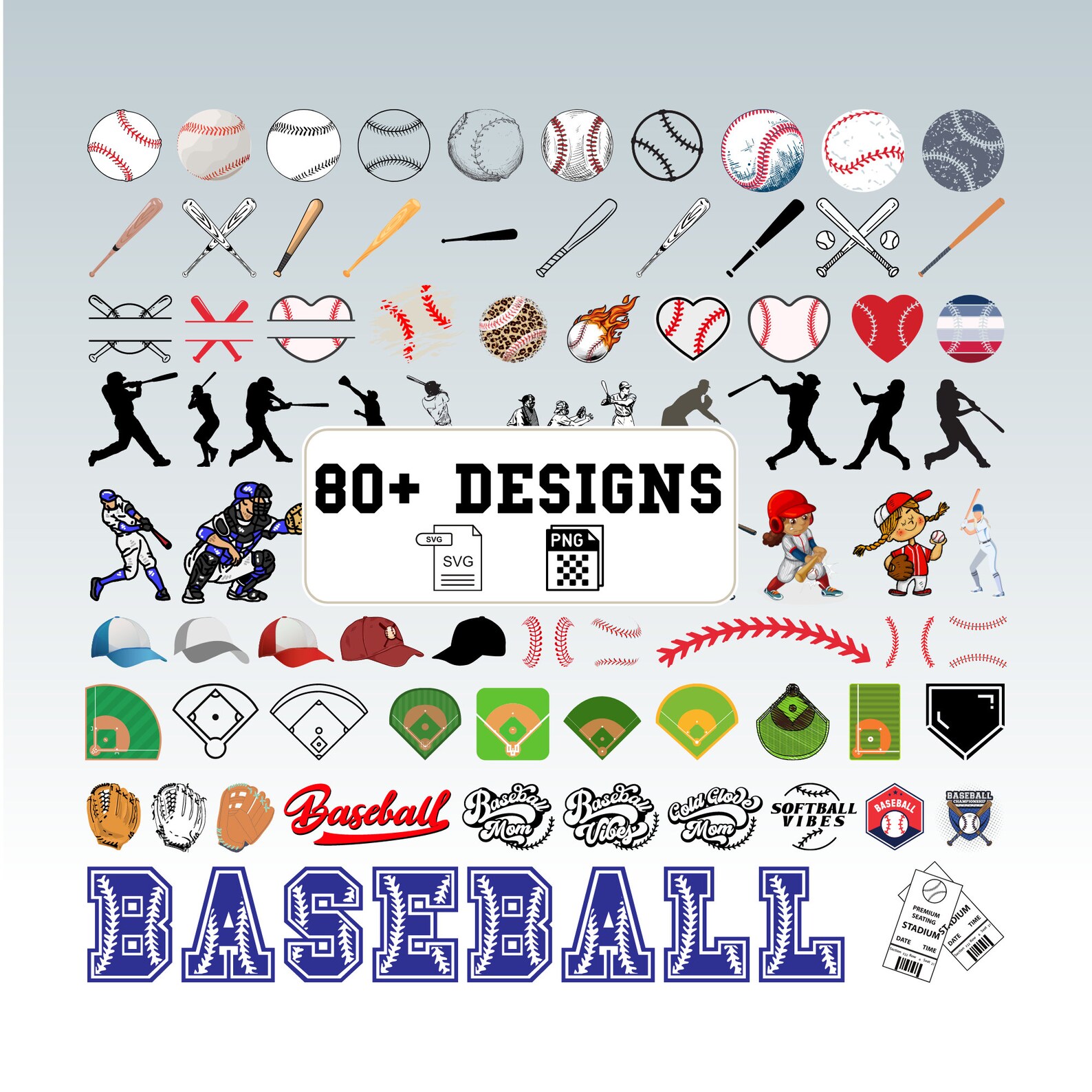 Baseball Svg,baseball Svg Bundle,baseball Png,baseball Stitches ...