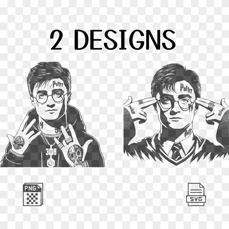 Magic Harry Png Svg Bundle, Potter Png, Magic Wizard Png Svg, Hogwarts ...