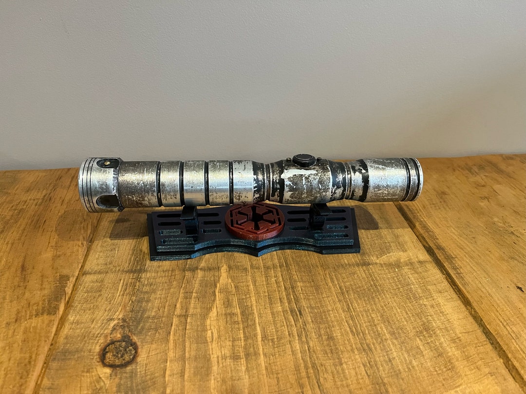 3D Printed Lightsaber Display Stand, SITH EMPIRE, Customizable Table ...