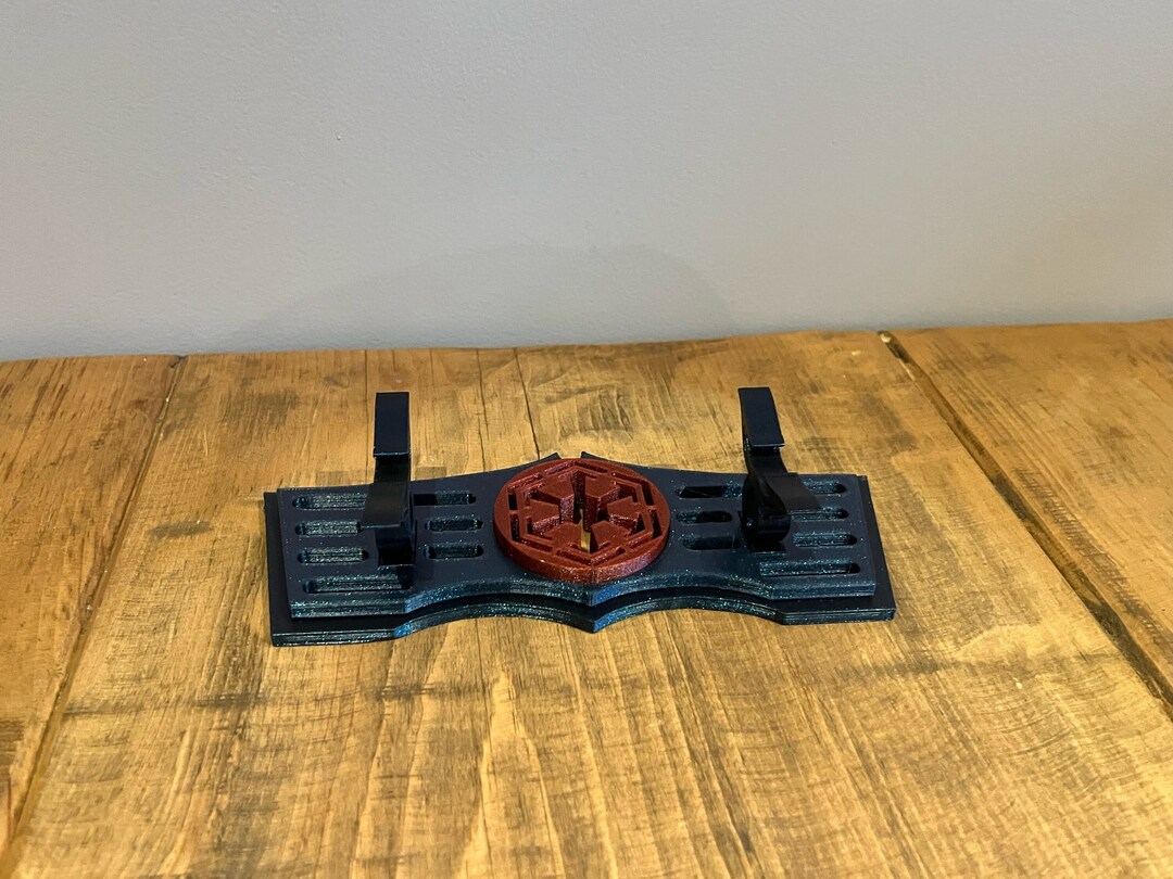 3D Printed Lightsaber Display Stand, SITH EMPIRE, Customizable Table ...