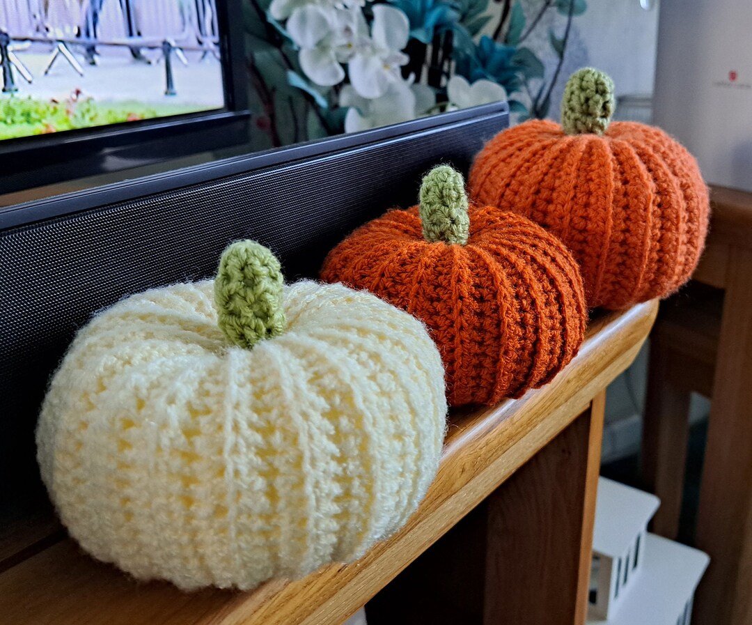 Handmade Crochet Pumpkin - Pumpkin Plushie - Etsy Canada