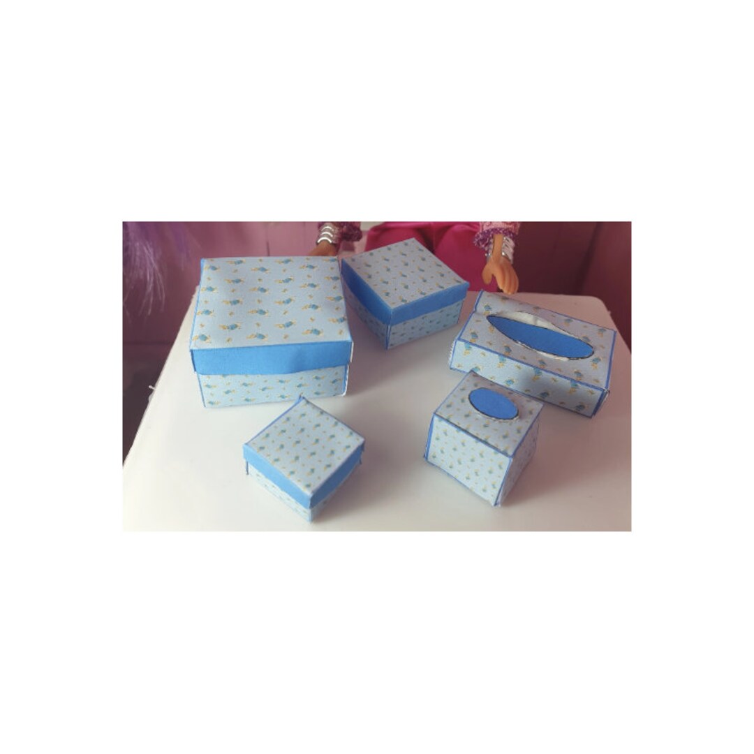 1:6 Scale Dolls. Set 5n Gift Boxes and Tissues. RABBIT. Playscale - Etsy