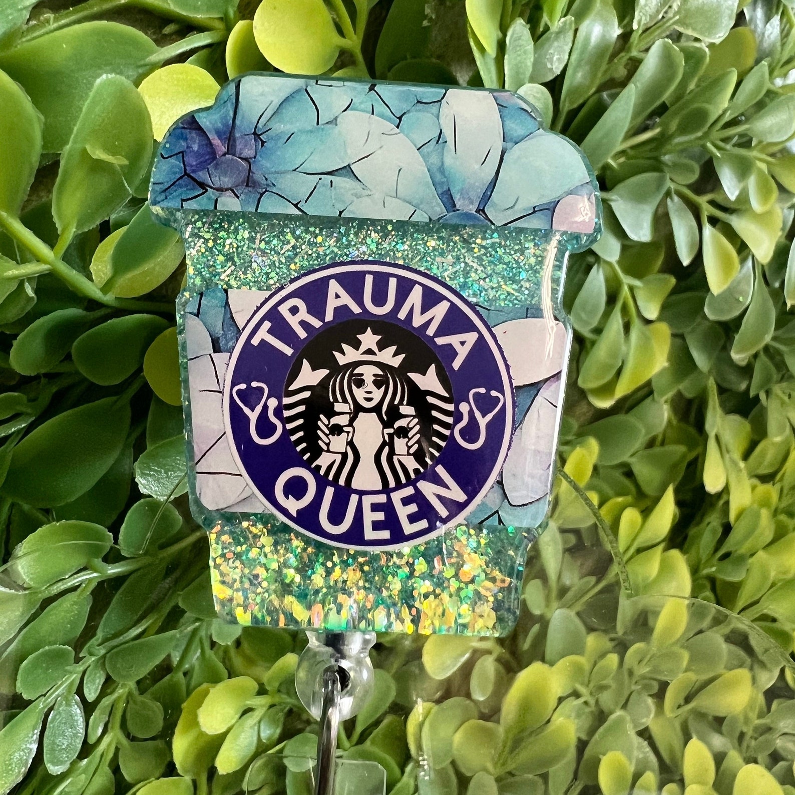 Trauma Nurse Badge Reel,trauma Queen Badge Holder,birthday Gift ...