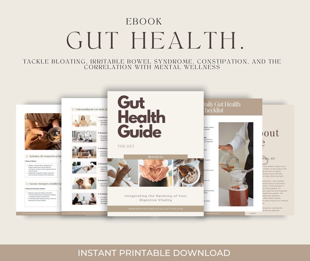 Healthy Gut Nutrition Guide | Printable Pdf | Fodmap Explained | Meal ...