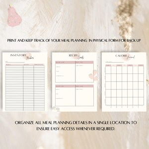 Weekly Meal Planner, Meal Prep Planner, Weekly Menu, Family Meal ...